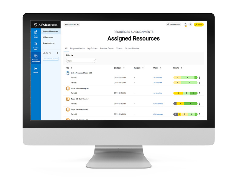 AP Classroom – AP Central | College Board